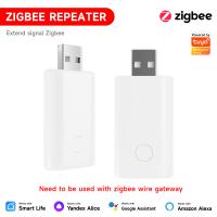 China Tuya ZigBee Signal Repeater, USB Plug-and-Play Range Extender, 20-30m Coverage Expansion for Smart Home Devices, Compatible with Smart Life & Tuya App, Requires ZigBee Gateway for sale