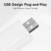 China Tuya ZigBee Signal Repeater, USB Plug-and-Play Range Extender, 20-30m Coverage Expansion for Smart Home Devices, Compatible with Smart Life & Tuya App, Requires ZigBee Gateway for sale
