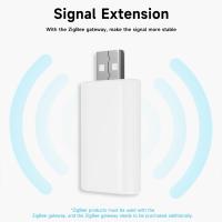 China Tuya ZigBee Signal Repeater, USB Plug-and-Play Range Extender, 20-30m Coverage Expansion for Smart Home Devices, Compatible with Smart Life & Tuya App, Requires ZigBee Gateway for sale