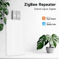 China Tuya ZigBee Signal Repeater, USB Plug-and-Play Range Extender, 20-30m Coverage Expansion for Smart Home Devices, Compatible with Smart Life & Tuya App, Requires ZigBee Gateway for sale