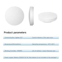 China Tuya ZigBee Smart Button, Wireless Scene Switch, Smart Life App Remote Control, Single/Double/Long Press Trigger, Works with Alexa & Google Assistant, Requires ZigBee Hub, Mini Portable for sale