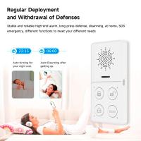 China Tuya WiFi Burglar Alarm System Host – 130dB High-Pitched Siren, APP Remote Control, Auto Arm/Disarm, SOS Emergency, DIY Smart Security Kit with PIR Motion, Door Sensor, Remote & Doorbell for sale