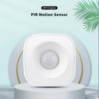 China Tuya WiFi/ZigBee PIR Motion Sensor – Smart Human Body Detector, APP Remote Monitor, Real-Time Alarm, 120° Angle, 5m Range, 360° Base, Alexa & Google Home for sale