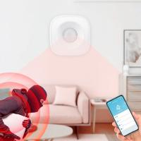 China Tuya WiFi/ZigBee PIR Motion Sensor – Smart Human Body Detector, APP Remote Monitor, Real-Time Alarm, 120° Angle, 5m Range, 360° Base, Alexa & Google Home for sale