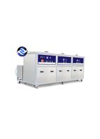 China Industrial Ultrasonic Cleaning Machine 28KHZ 40KHZ 3000W 3 Tank 800x600x550mm for sale