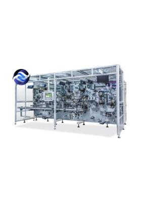 China Cylindrical Lithium Battery Winding Machine Automatic Film Winding Production Line 18650 21700 for sale