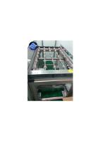 China Solar Cell Transmission Machine Stainless Steel Roller O Ring 1200mm Substrate Conveyor for sale