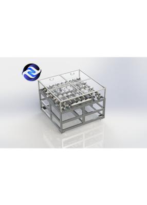 China 90 Degree Multi Functional Photovoltaic Machine Power Transmission ISO9001 Solar Substrate Conveyor for sale