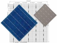 China Polycrystalline Silicon Solar Cell 157mm 4.5W High Efficiency Photovoltaic Cell for Solar Panel for sale