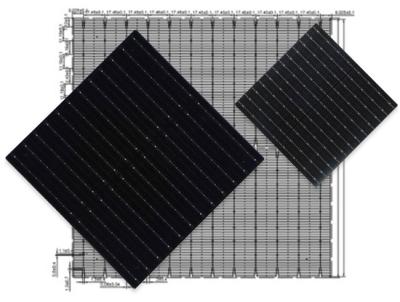 China 210mm Bifacial Monocrystalline Silicon Solar Cell 12BB High Efficiency Photovoltaic Cell for sale