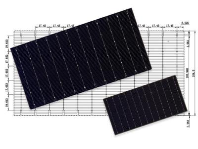 China 210X210 Mm 12BB  Hjt Solar Cell HIT Cell Two Sided Piece for sale