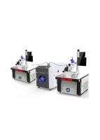 China Manually 2 Station Portable Mini Engraving Laser Machine For Metal OEM for sale