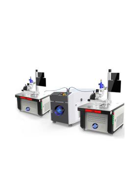 China Manually 2 Station Portable Mini Engraving Laser Machine For Metal OEM for sale