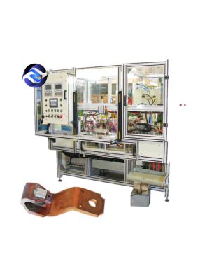 China 2.5KVA  100w Battery Tab Automatic Vertical Contact Welding Machine for sale