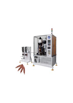 China Automatic Braid Cutting Spot Welding Machine 125A for Copper Wire Shaping Shearing for sale