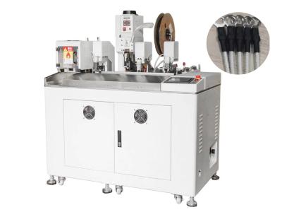 China 11mm 75MM Wire Crimping Automatic Strip Cutter Machine AWG22 for sale