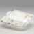China Degradable Plastic Disposable Sushi Trays with Transparent Pet Lid for sale