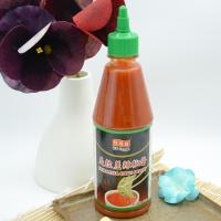 China Red 793G Japanese Seasoning Sauce Restaurants Sriracha Chili Sauce for sale