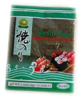 China Roasted Alga Sushi Yaki Nori Seaweed 10 Sheets for sale