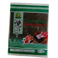 China 28g Kosher Yaki Nori Seaweed 10 Sheets With Original Wrapper for sale