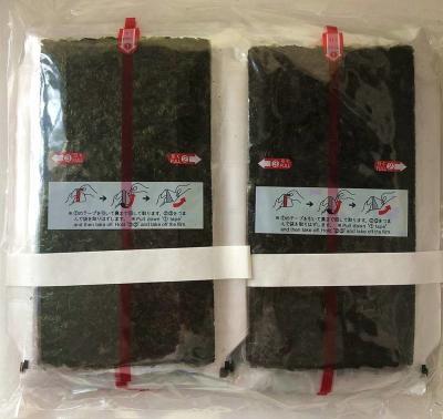 China 50 Sheets Yaki Nori Seaweed Onigiri Nori Wrapper for sale