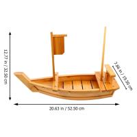 China Japanese Sashimi Bamboo Food Serving Tools 200cm Sushi Boat for sale