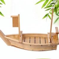 China Japanese Sashimi Bamboo Food Serving Tools 200cm Sushi Boat for sale