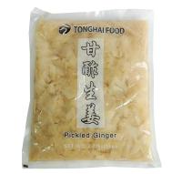 China 1kg Natural White Pickled Sushi Ginger Fresh Pickled Ginger for sale