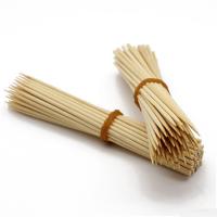 China Disposable Eco Friendly Bamboo Skewers Fruit Sticks Heat Resistant for sale