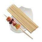 China Anti Corrosive Disposable Bamboo Skewer Sticks For Barbecue Street Food for sale