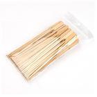 China OEM Disposable Bamboo Paddle Skewer Sticks For Fruit Meat Vegetables for sale