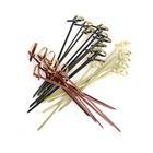 China Disposable Round Square Bamboo Sticks Eco Friendly Easily Cleaned for sale