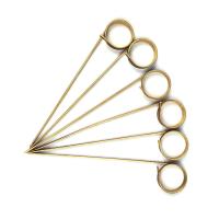 China Disposable Round Square Bamboo Sticks Eco Friendly Easily Cleaned for sale