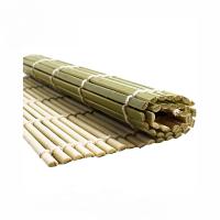 China Green Natural 24cm 27cm Sushi Bamboo Rolling Mat Heat Resistant for sale