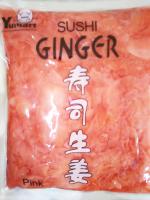 China HACCP Fresh 1kg Pickled Sushi Ginger Seasoning for sale