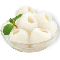 China Lychee Canned Fruits Vegetables Litchi Whole / Broken In Light Syrup for sale