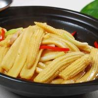 China Peeled 454g Canned Fruits Vegetables Canned Baby Corn In Brine for sale
