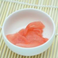 China Sliced Japanese 1kg Pickled Sushi Ginger Pink & White for sale