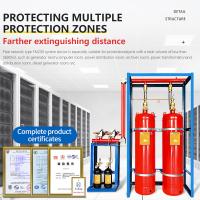 China 120L Advanced And Safety Internal Pressure Storage FM200 Fire Extinguishing Clean Agent System for sale