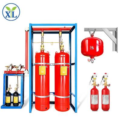 China Automatic Fm200 Gas Suppression System Design For Hotels Fire Fighting System for sale