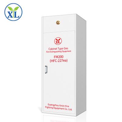 China FM200 Commercial Fire Extinguisher Cabinet Fireproof Device For Hotels Fire Fighting for sale