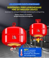 China Hanging FM200 Automatic Fire Extinguisher Without Pollution For Meeting Room for sale