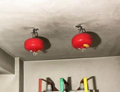 China Pressure Lpg FM200 Fire Suppression System 20L/30L Hanging Gas Extinguisher System Manufacturer for sale