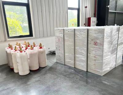 China Hfc-227ea Fm 200 Extinguishing System Fire Suppression Gas Cylinder With Clean Agent for sale