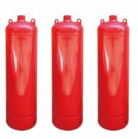 China Empty Fire Suppression Equipment Cylinder System Hanging Tank Fm200 Gas Cylinder Professional Manufacturers Direct Sales for sale