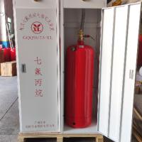 China 70L To 180L Automatic Manual Start FM200 Gas Fire Suppression System Cabinet For Archive Room for sale