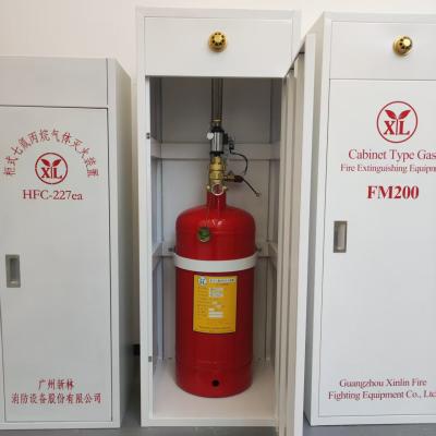 China 90L Automated FM200 Fire Suppression System With Easy Operation And Installation for sale