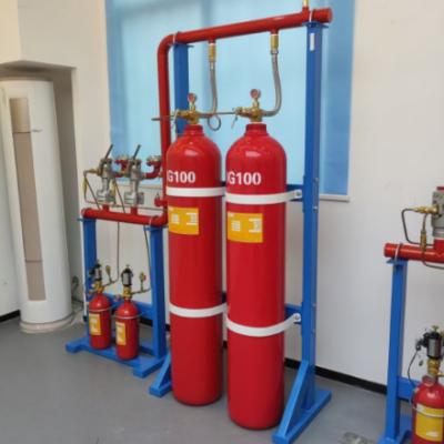 China Eco-Friendly IG100 Nitrogen Extinguishing System For Sensitive Environments for sale