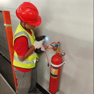 China Easy To Install FM200/Novec1230 Automatic Fire Detection Tube With Red Cylinder for sale