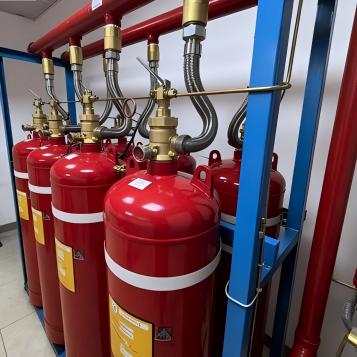 China 4.2Mpa FM200 Pipe Network Fire Extinguishing System Filling Density≤950kg/M3 for sale